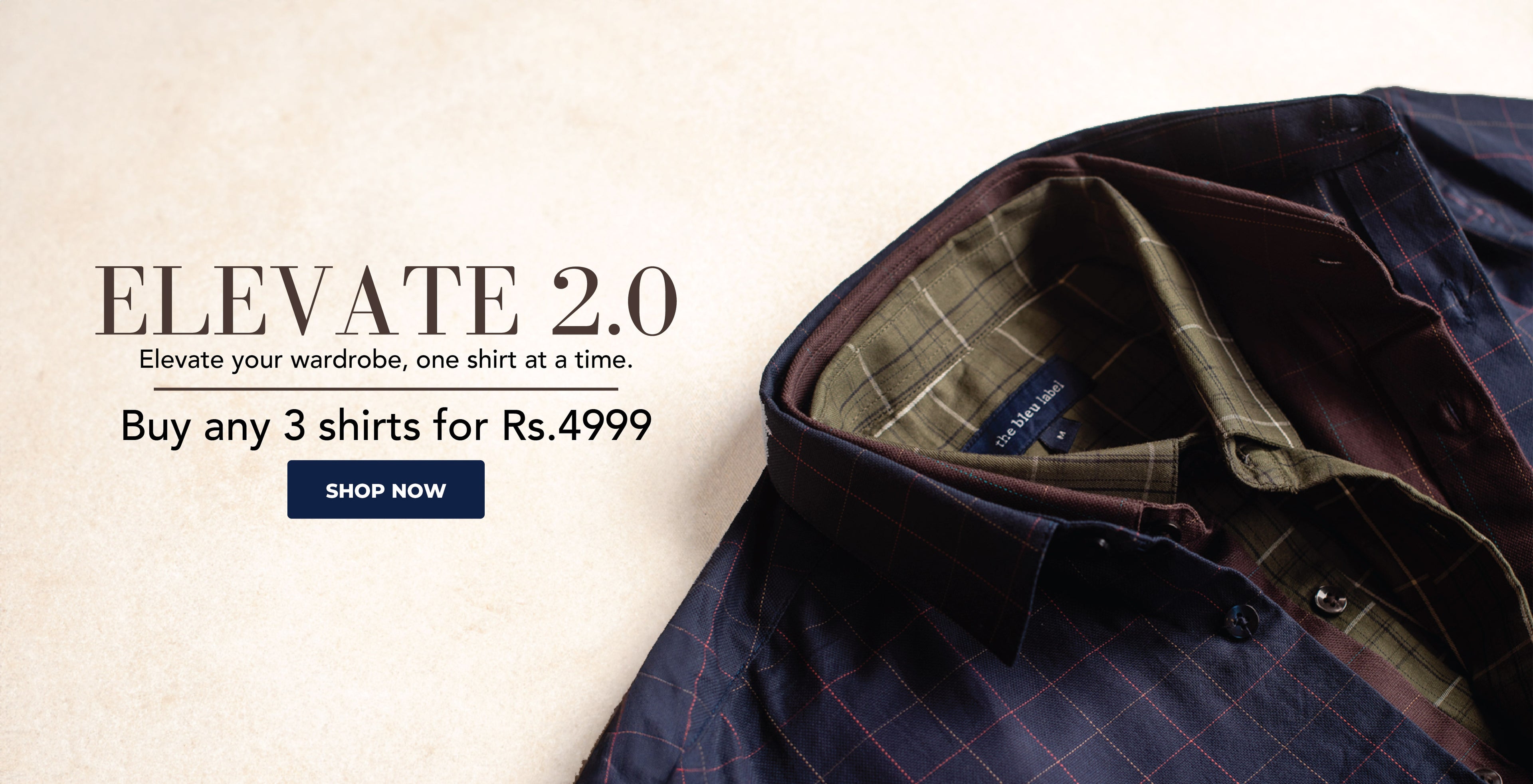 The Bleu Label | Designed and Crafted Shirts for Men | India